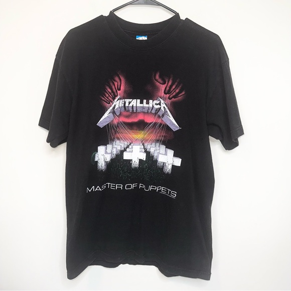 Shirts | Vintage 1994 Pacific Sports Metallica Master Of Puppets Tee | Poshmark